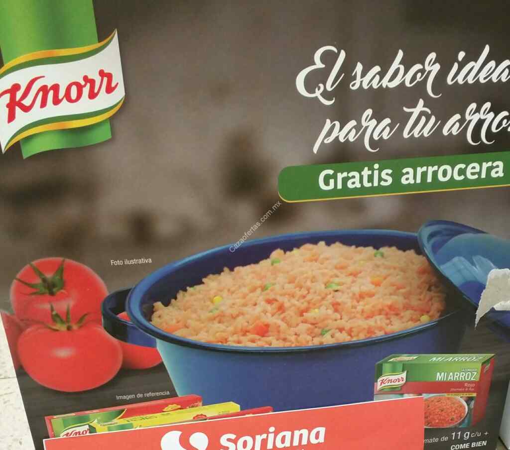 Promoción Knorr Ollamanía 2017: arrocera GRATIS comprando Knorr Suiza