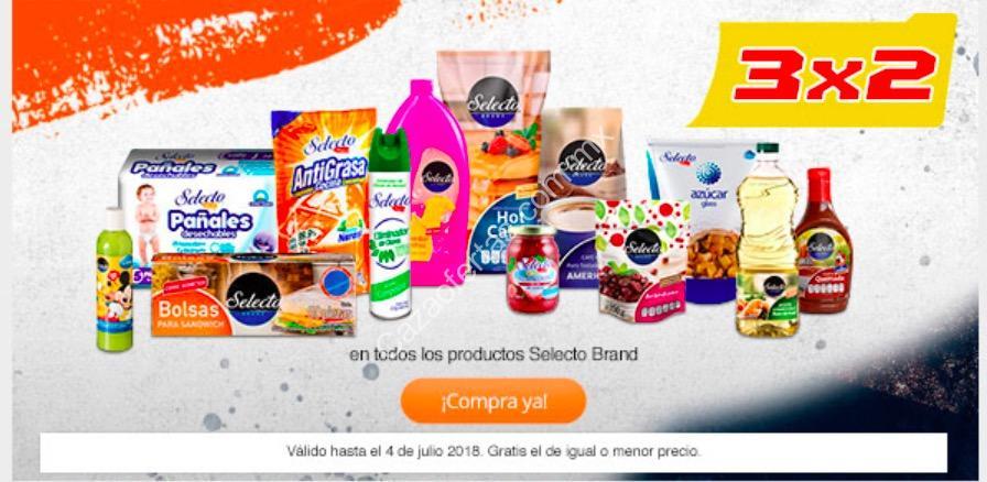 En Chedraui 3x2 en productos marca propia Selecto Brand