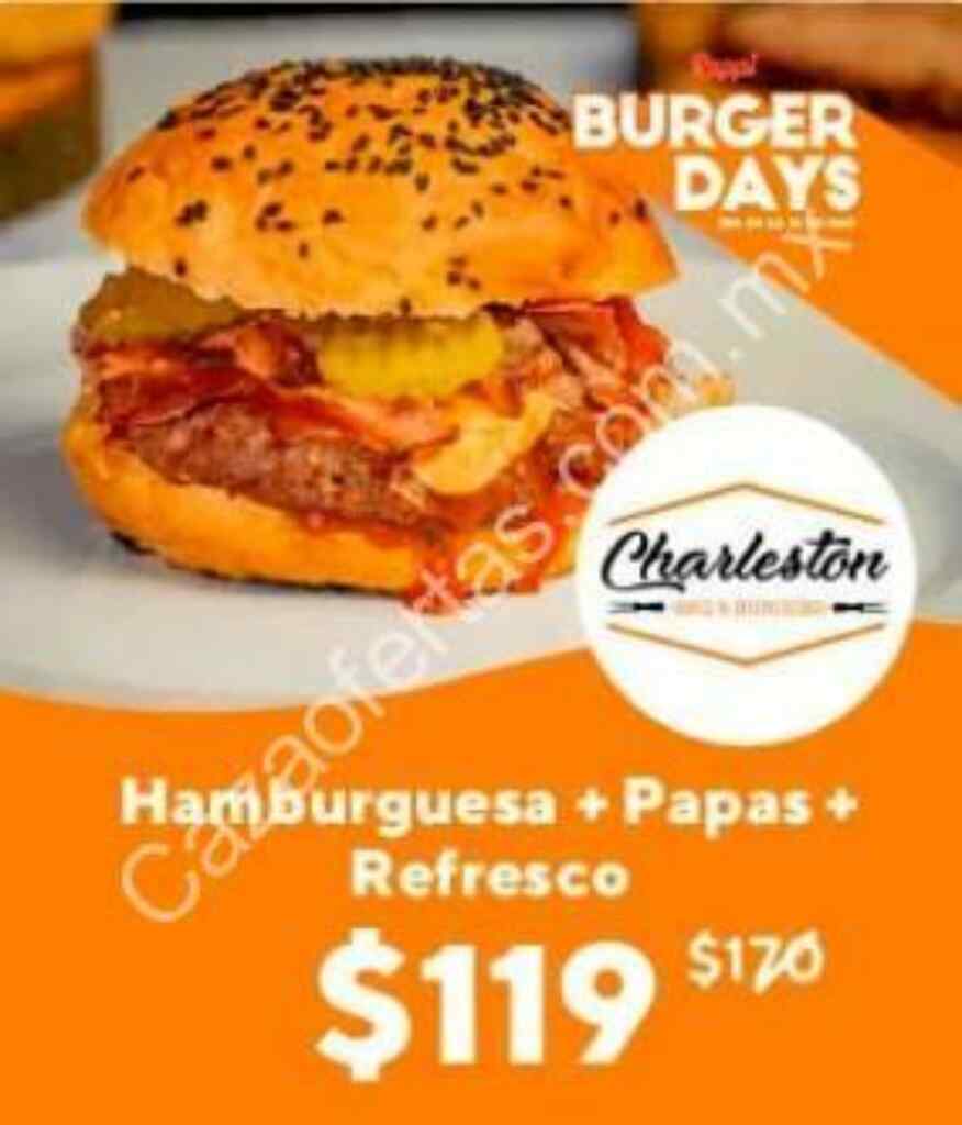 Promoción Rappi Burger Days: hasta 50% de descuento y 2x1 en hamburguesas