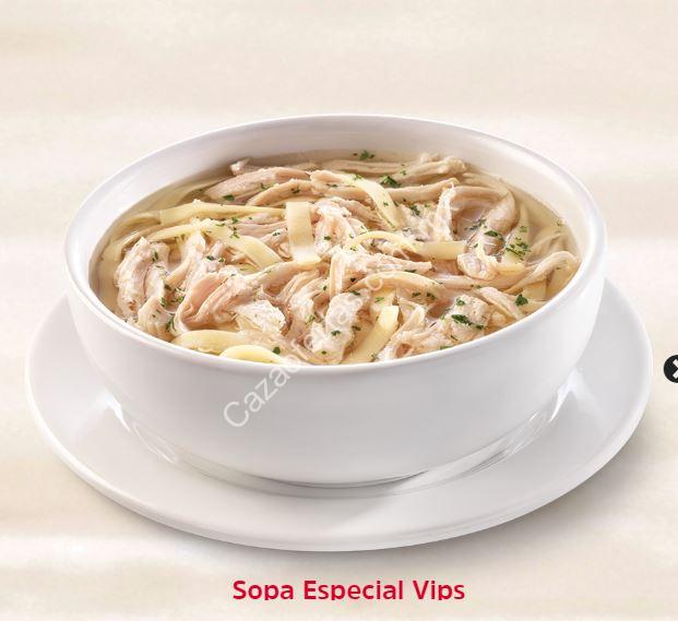 Nueva promoción Vips platillos a sólo $59 pesos