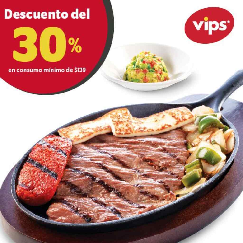 Cupones Vips 2020 de hasta 30% de descuento en consumos a partir de ...