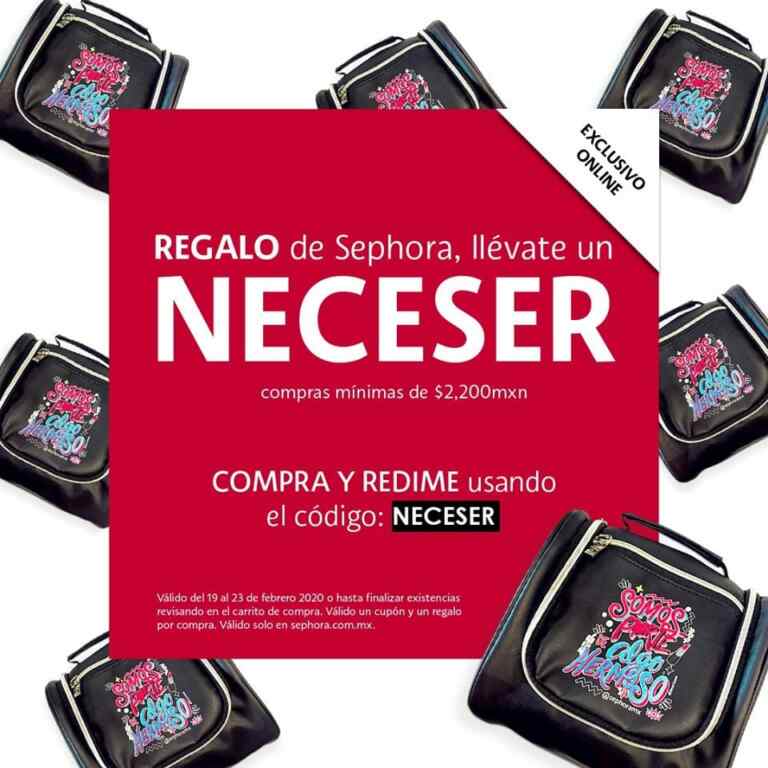 Promoción Sephora Beauty Flash: llévate un neceser, una backpack o una ...