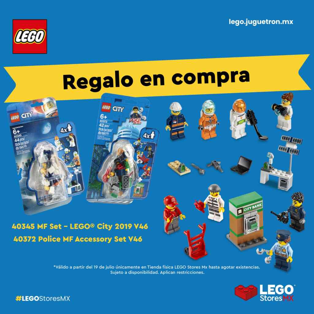 En LEGO Stores llévate sets exclusivos de regalo con tus compras
