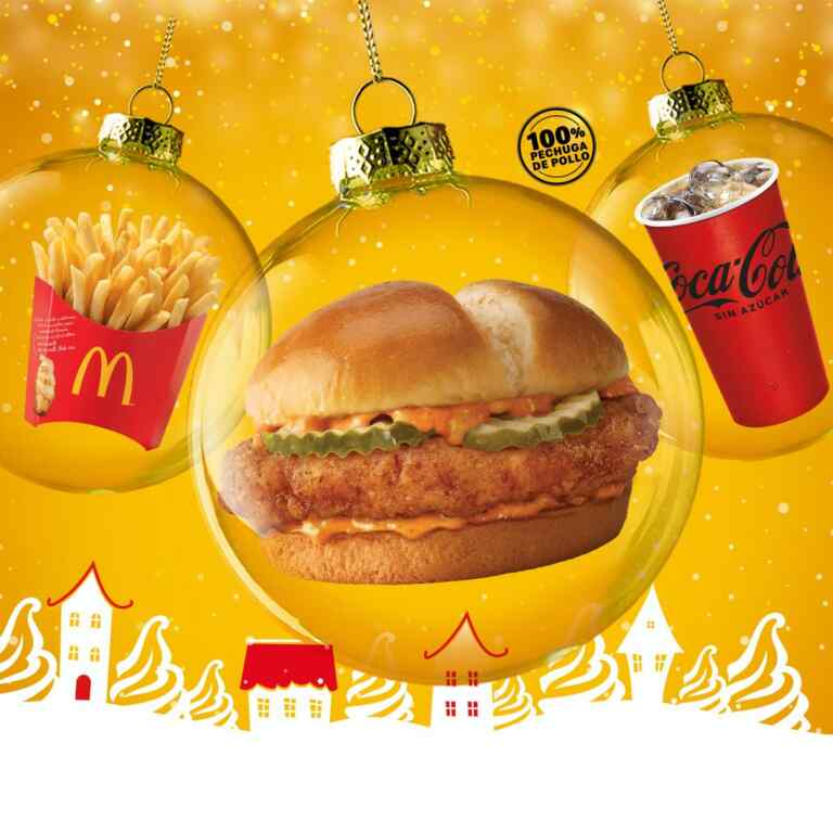 Cupón McDonald's Merry Crispy: Compra de un McTrío Mediano de Pollo ...