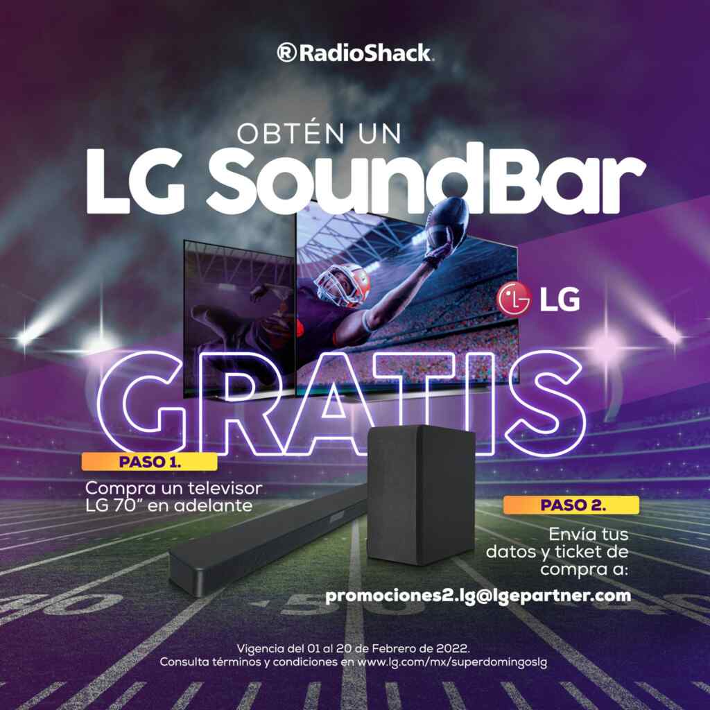 Promoción Super Domingos LG: Compra una pantalla participante y llévate ...