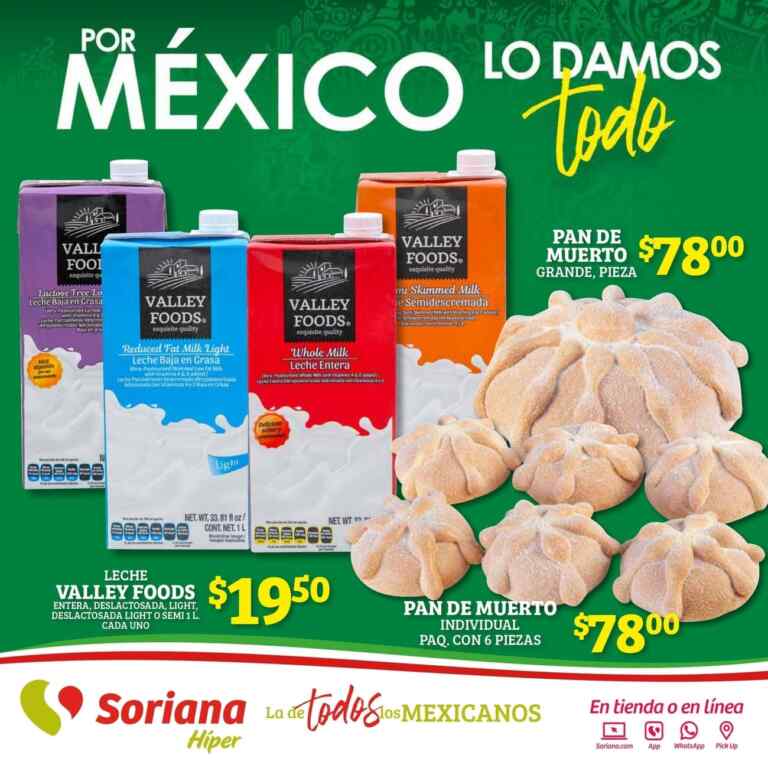 Folleto Soriana del 20 al 28 de septiembre 2022