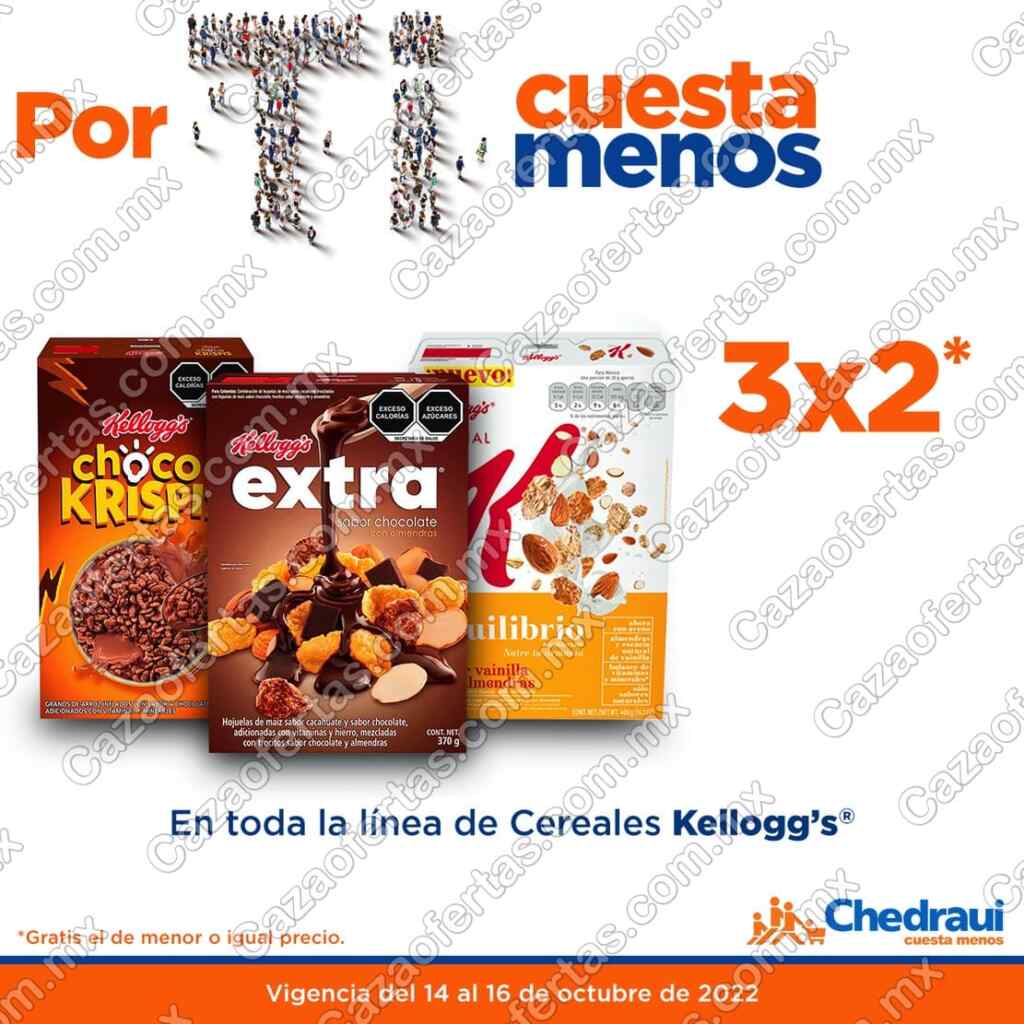 Ofertas Chedraui Consentidos Cuesta Menos fin de semana 14 al 17 de octubre 2022