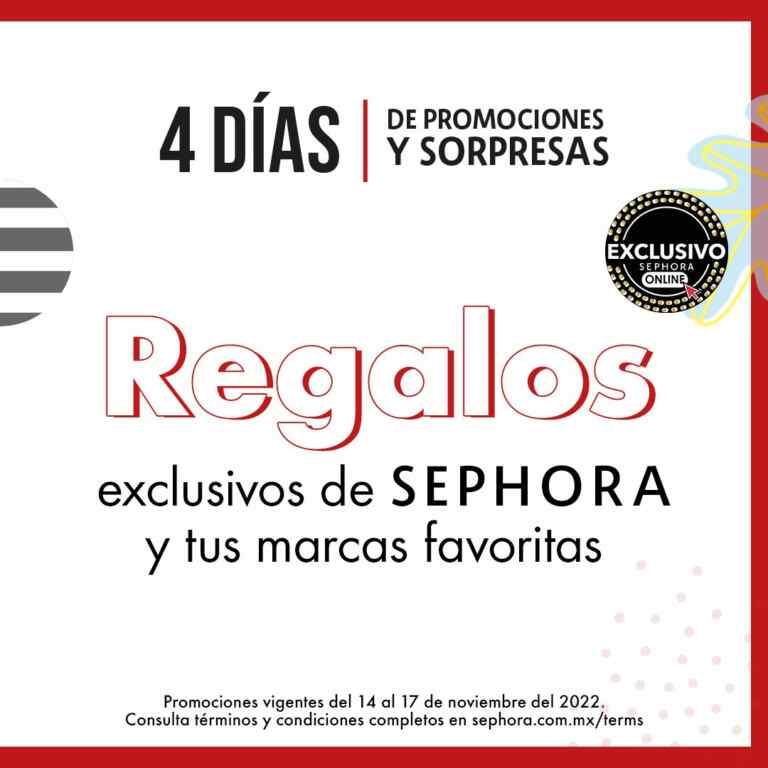 Sephora Pre Buen Fin 2022: Hasta 50% de descuento en productos ... Sephora Pre Buen Fin 2022: Hasta 50% de descuento en productos ...