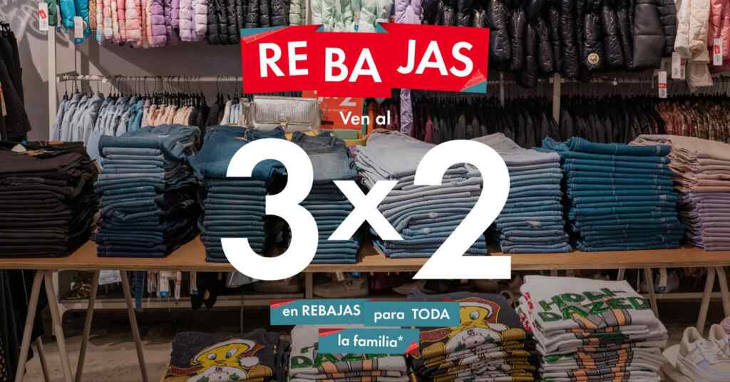 Liquidación Final C&A: 3x2 en artículos ya rebajados desde $69