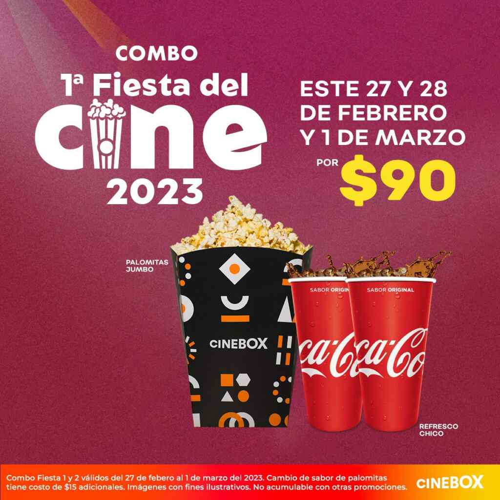 Fiesta del Cine 2023: Precios de entradas y combos en Cinépolis ...
