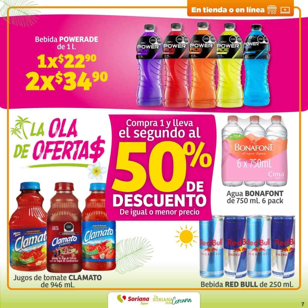 Folleto Soriana Super Ola de Ofertas 2do al 50% de descuento hasta el 3 ...