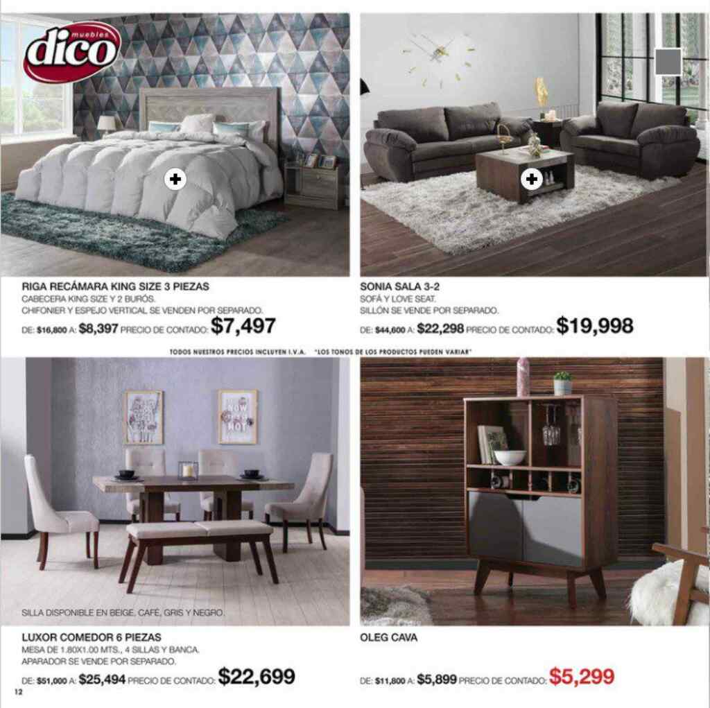 Catálogo Muebles Dico Medio Año Medio Precio 2023: Todos los muebles a mitad de precio