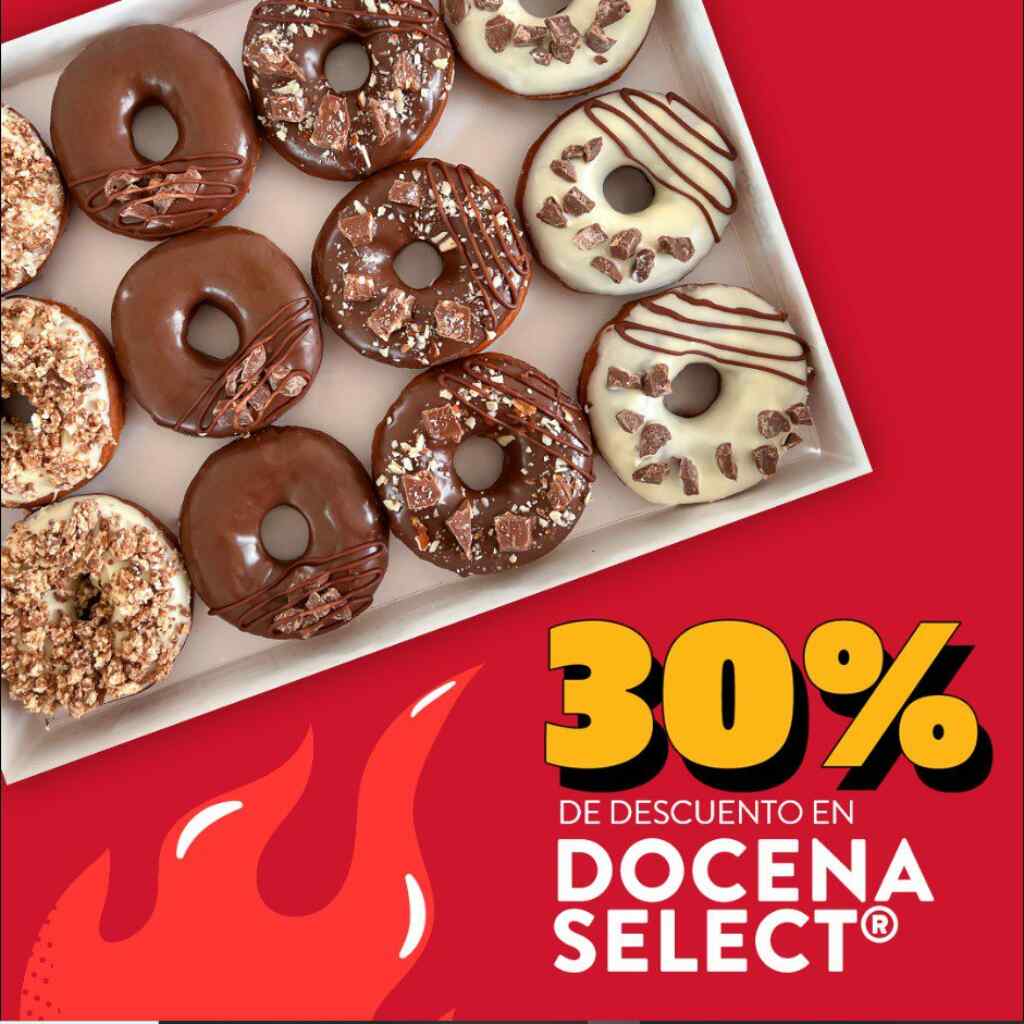 Krispy Kreme Hot Sale 2023: 2x1 en medias docenas y 30% en docenas select