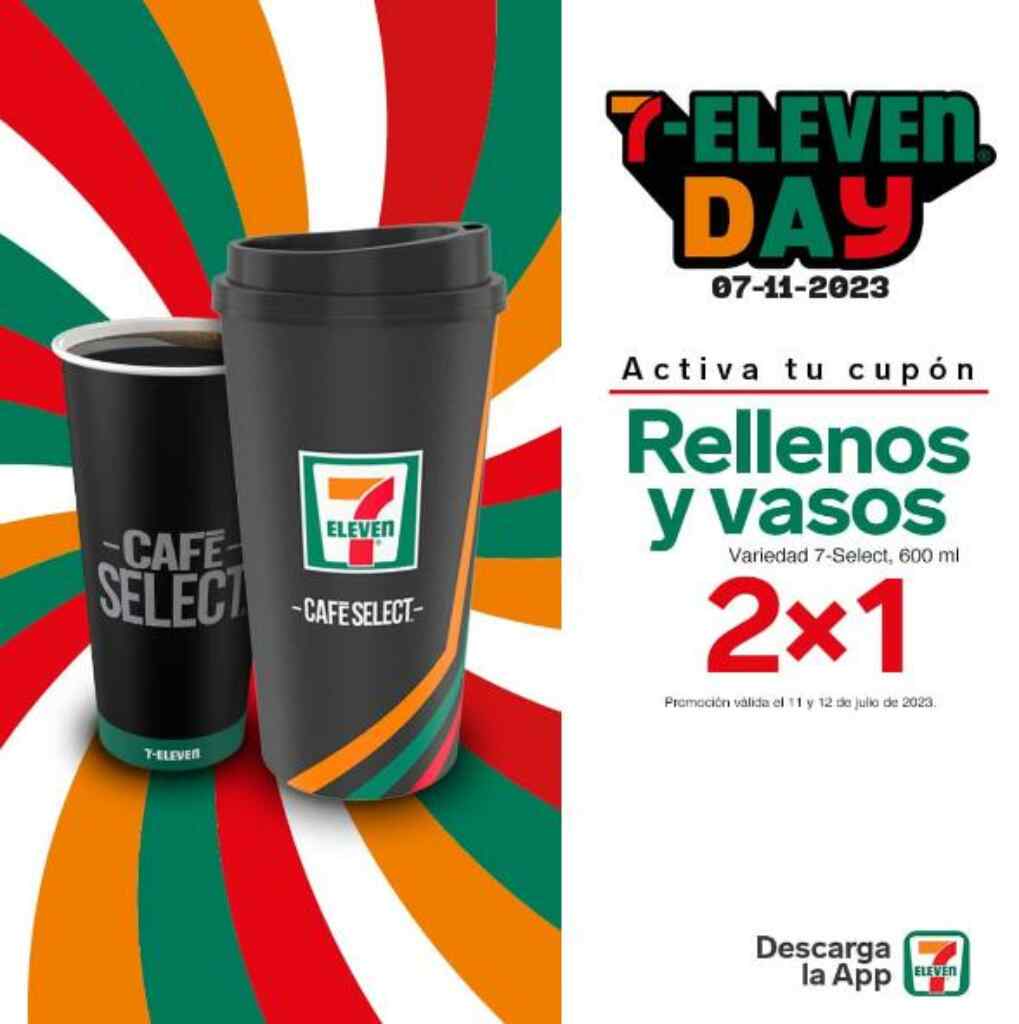 Promociones 7-Eleven Day 11 de julio: 2x1 en botanas y más