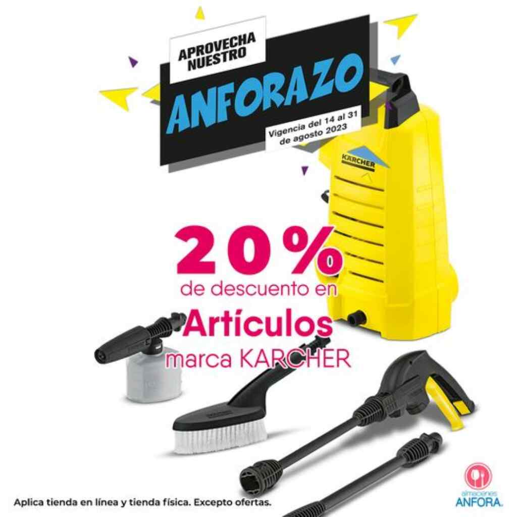 Promo Anforazo 2023 de Almacenes Anfora: 3x2 y descuentos en vajillas ...