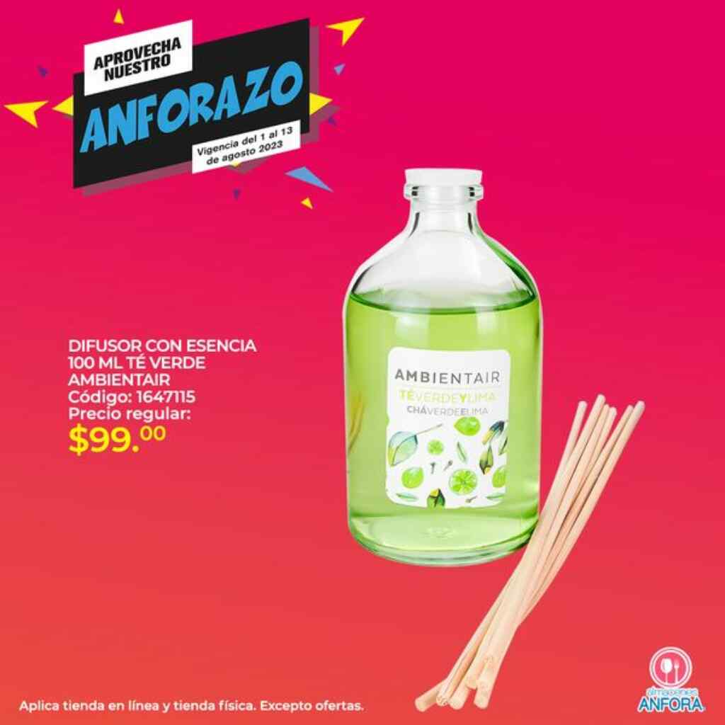 Promo Anforazo 2023 de Almacenes Anfora: 3x2 y descuentos en vajillas ...