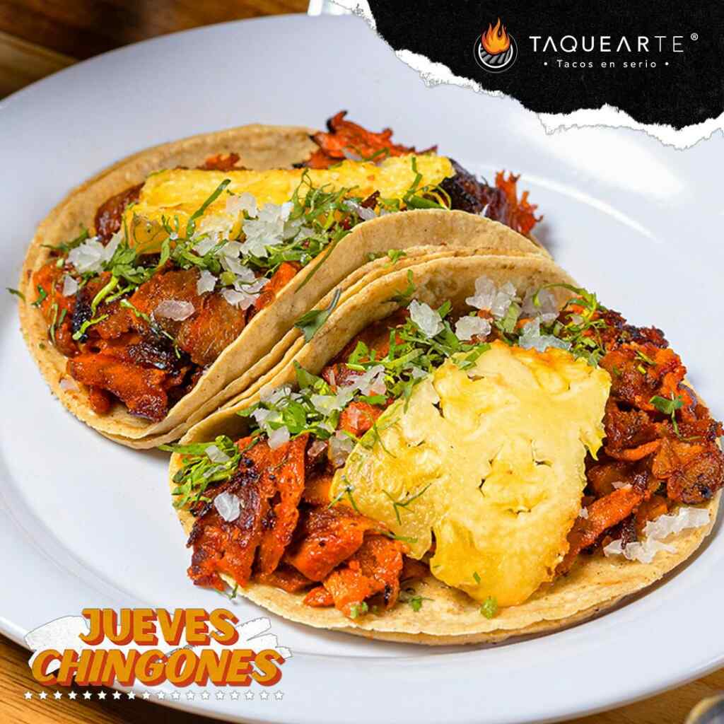 Jueves Chingones Taquearte: 2x1 en chelas y tacos al pastor los jueves