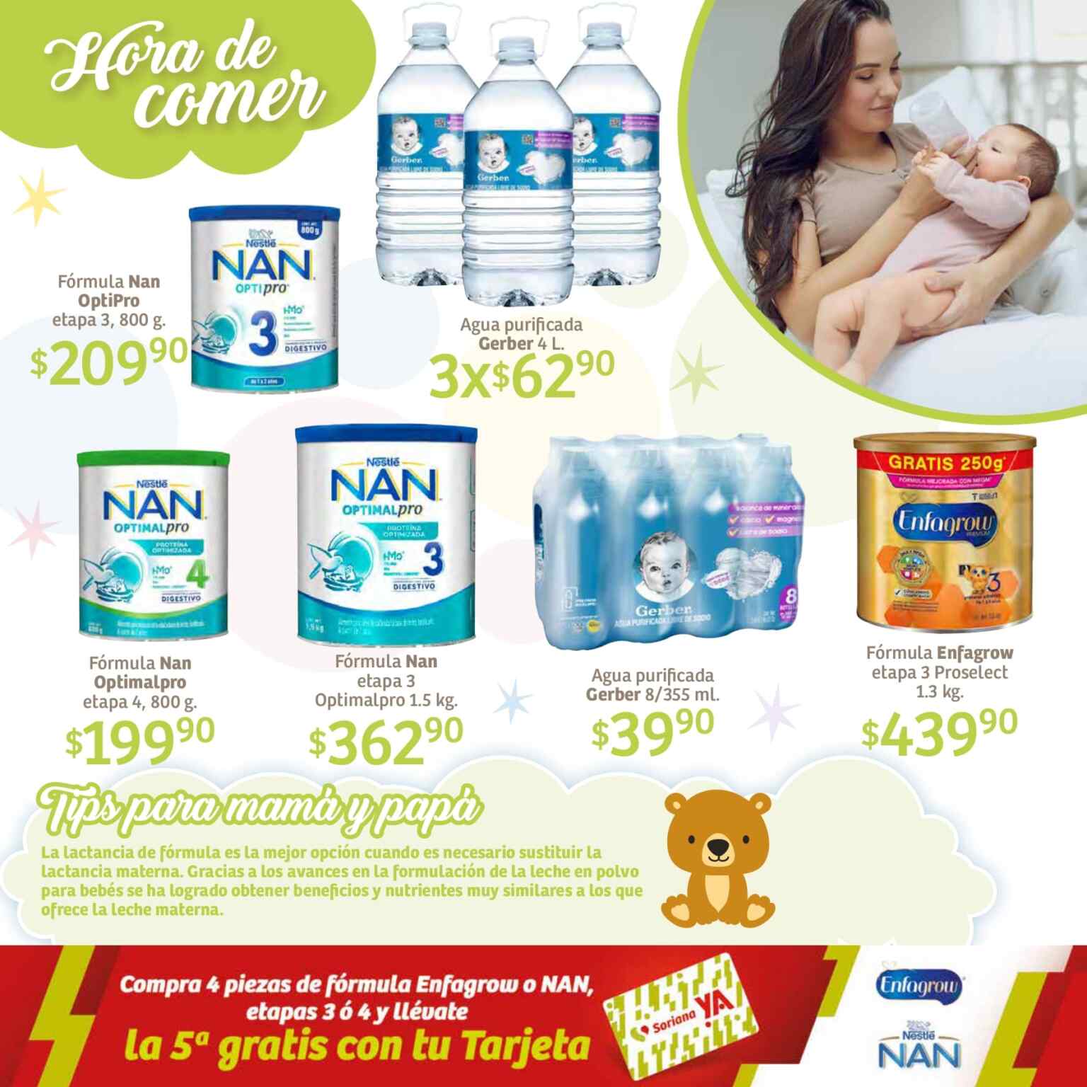 Folleto Bebé Club Soriana al 13 de febrero de 2024