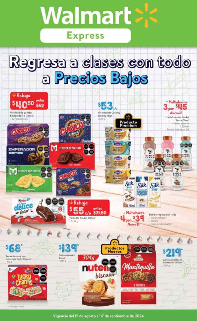 Folleto Walmart Express válido al 17 de septiembre 2024