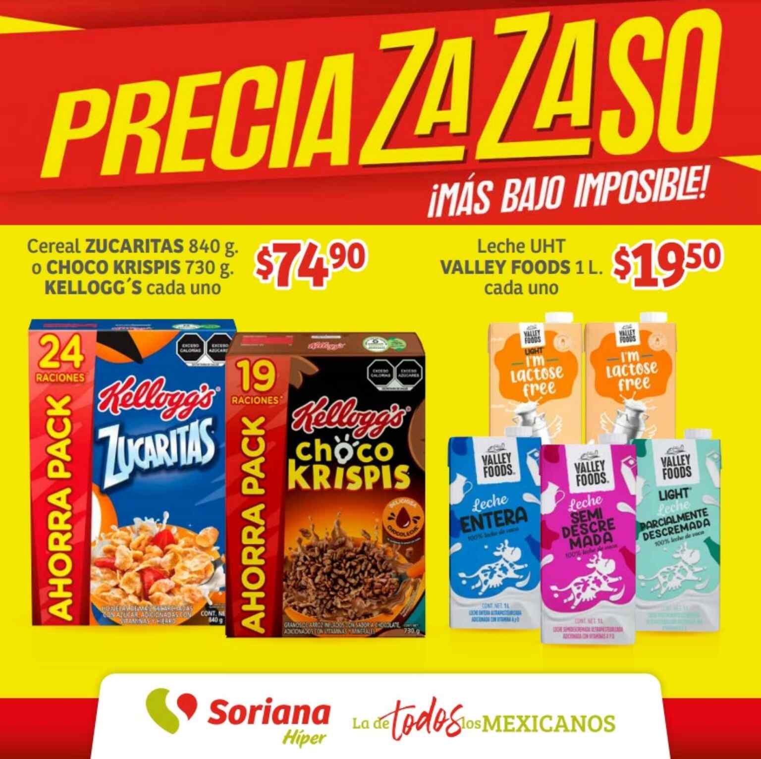 Folleto Soriana quincenal Preciazazaso 14 al 28 de agosto 2024