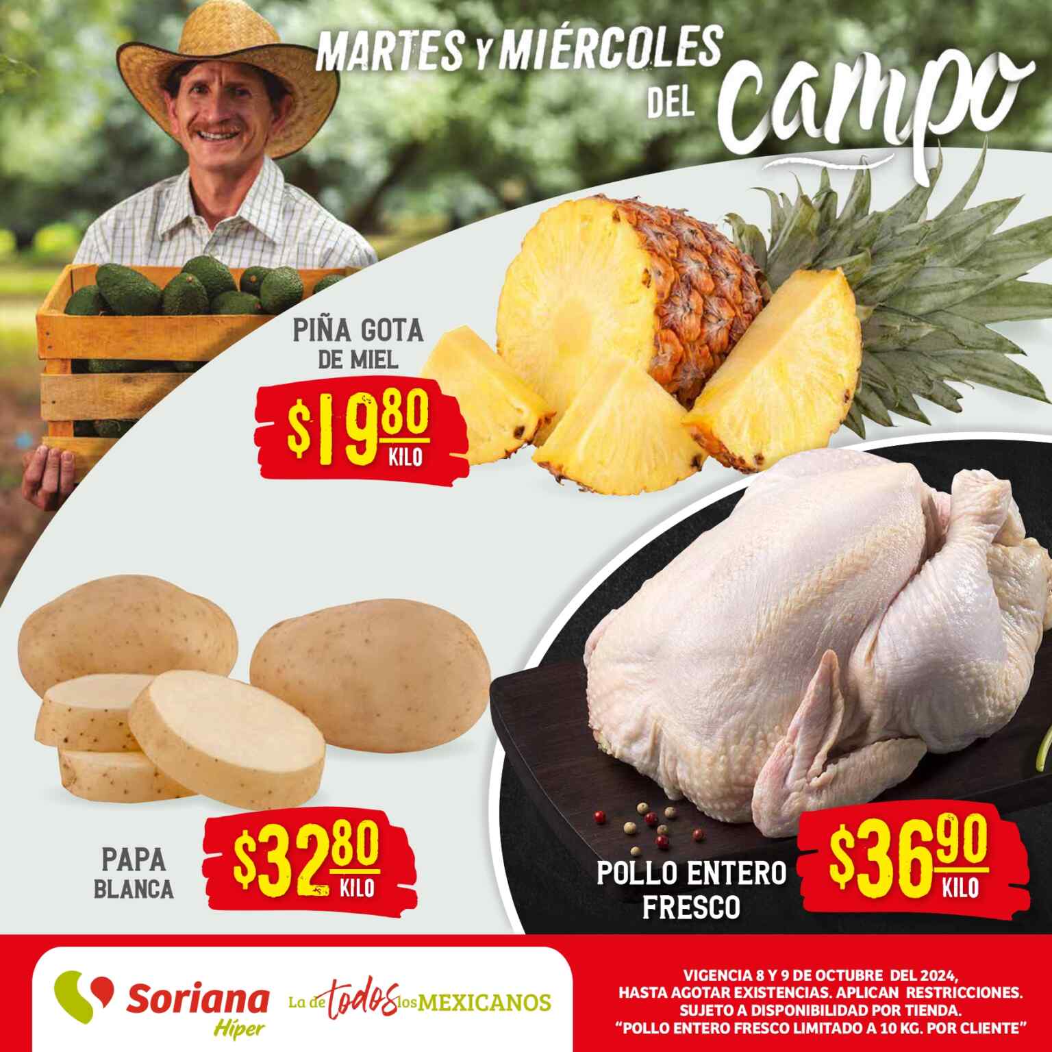 Martes y Miércoles del Campo Soriana 8 y 9 de octubre: folleto y ...