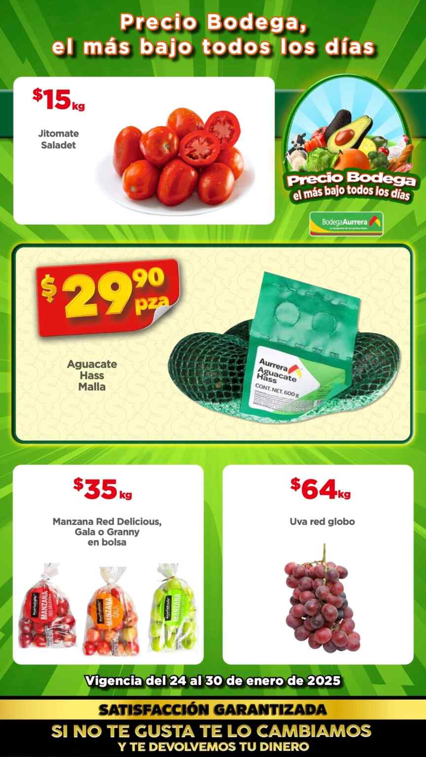 Ofertas HEB Precios bajos en frutas y verduras del 28 de enero al 3 de ...