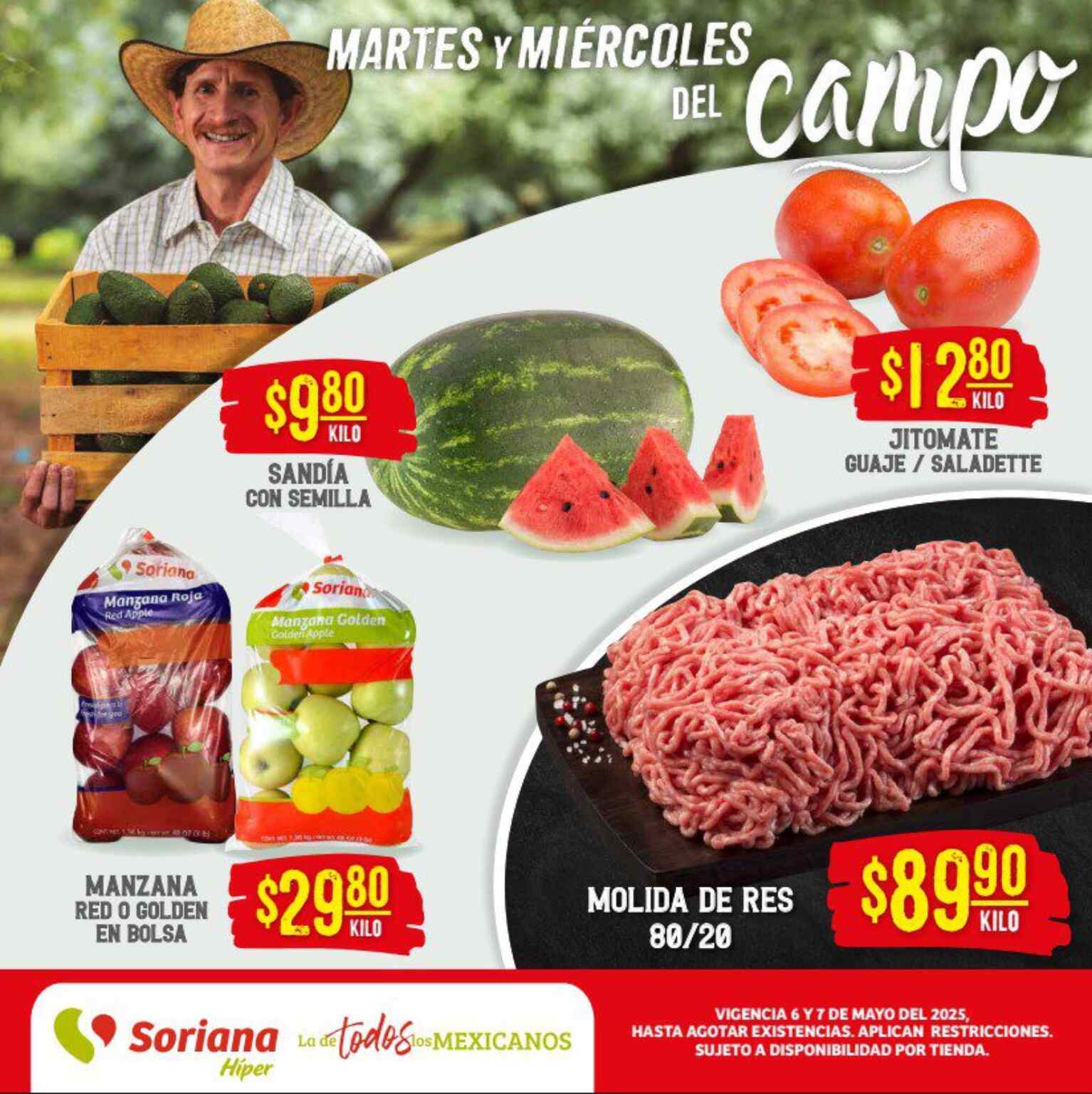Martes y Miércoles del Campo Soriana 15 y 16 de abril: frutas y ...